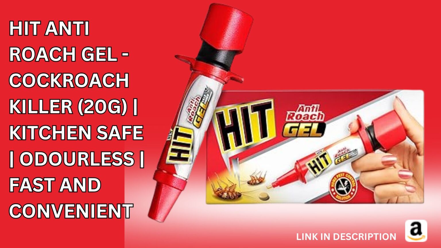 Buy the Best Cockroach Killer, HIT Anti Roach Gel!